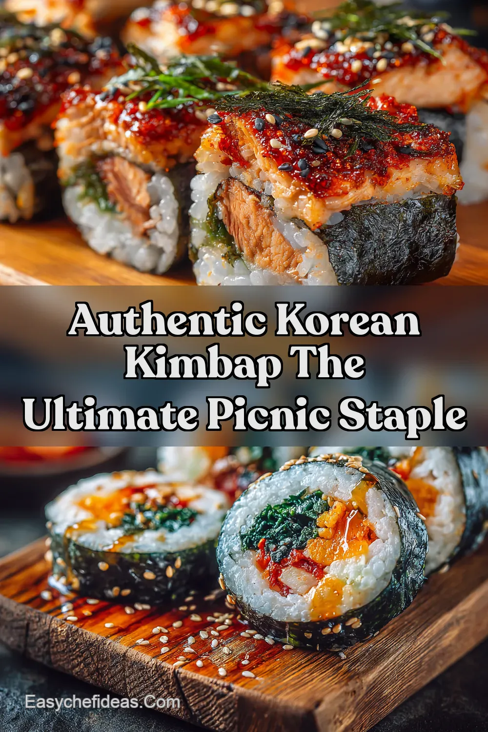 Best Homemade Kimbap Recipe Authentic Korean Rolls - Easy…