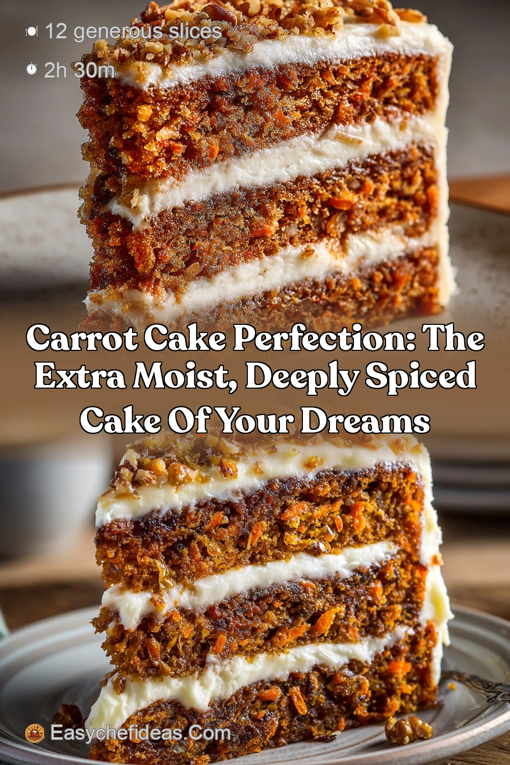 Carrot Cake Recipe The Definitive Extra Moist Deeply