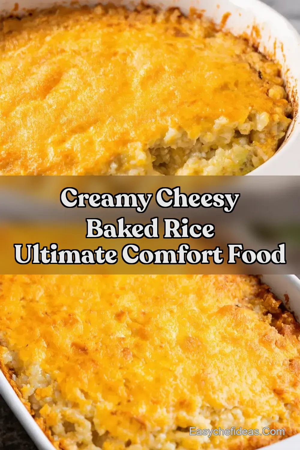 Cheesy Baked Rice Casserole Comfort Food Reimagined - Easy…