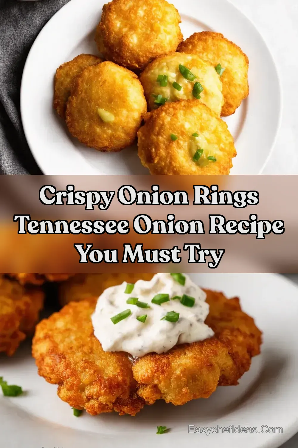 Tennessee Onion Recipe Sweet Vidalia Fritters Ranch - Easy…