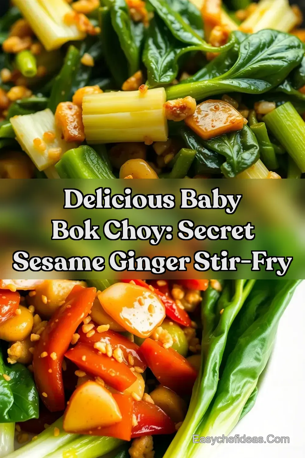 How to Cook Bok Choy: Speedy Sesame Ginger Stir-Fry - Easy…