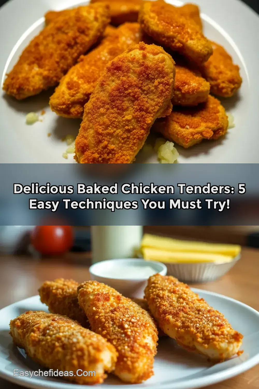 Easy & Delicious Chicken Tender Recipes: My Crispy Baked…
