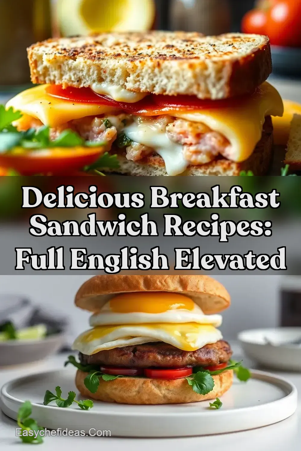 Full English Breakfast Sandwich Recipes: Elevated & Easy!