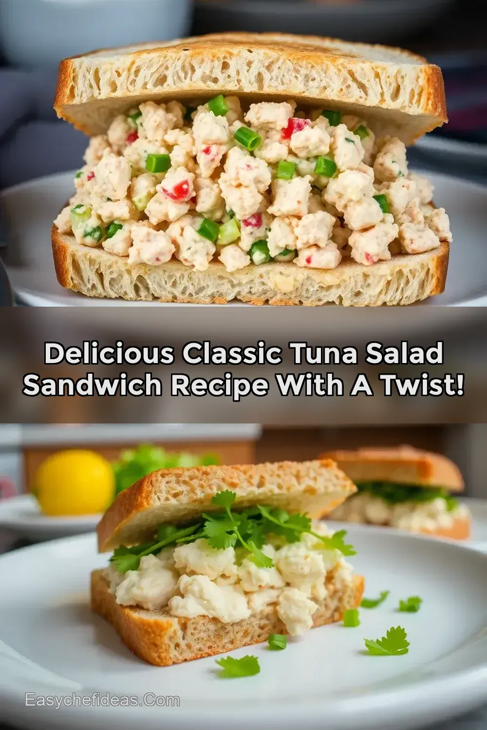 Easy Classic Tuna Sandwich Recipe: A British Comfort Food…