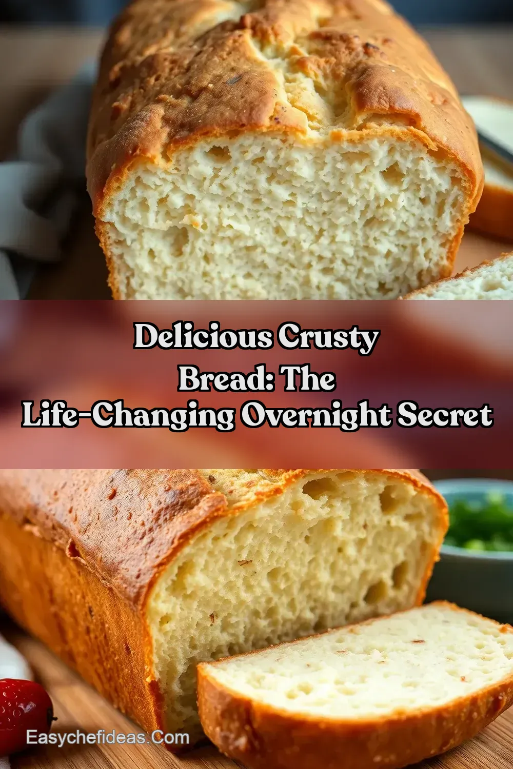 My Go-To Crusty Bread Recipe: Easiest Overnight Loaf!