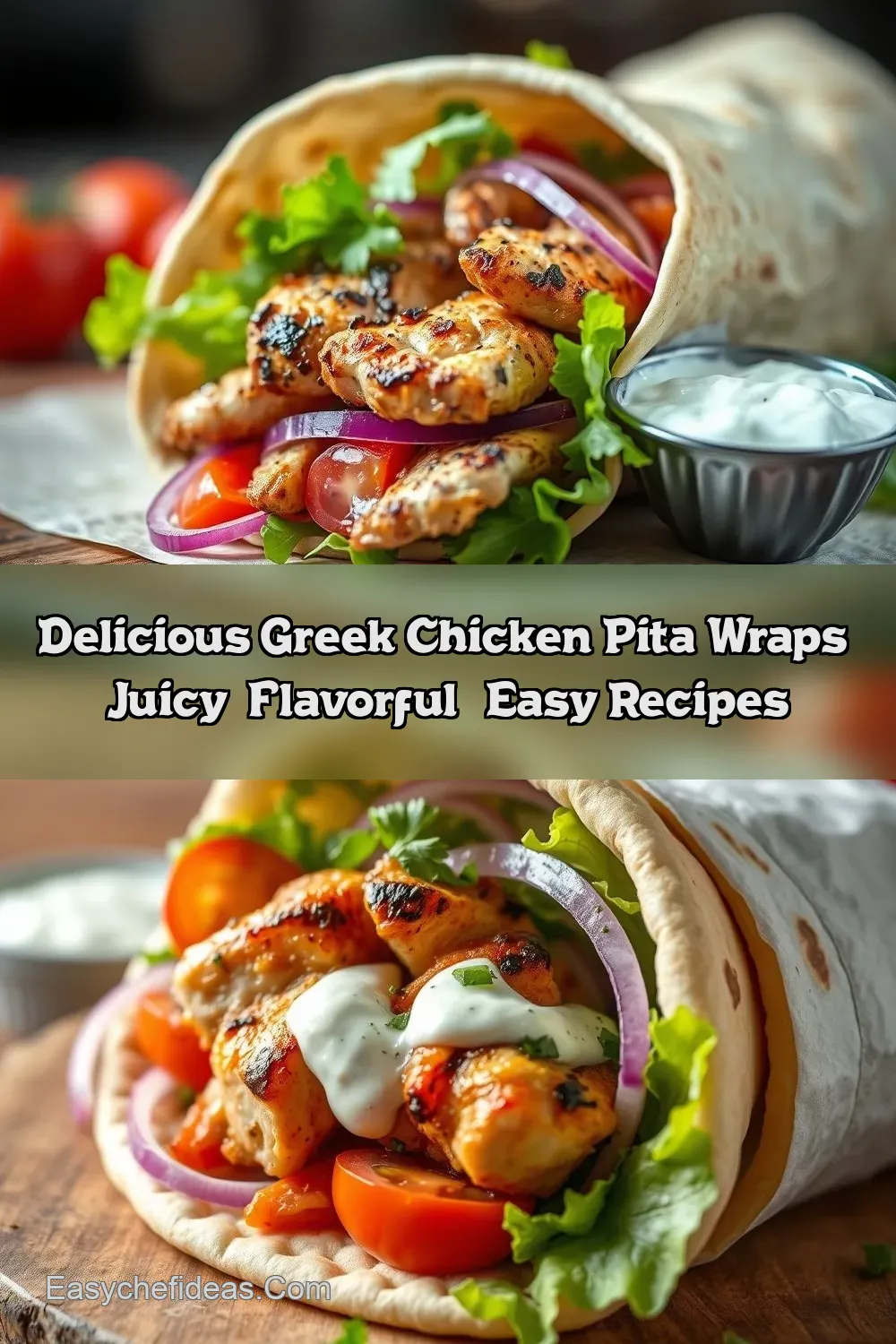 Juicy & Authentic Greek Chicken Gyro Recipe – Easy…