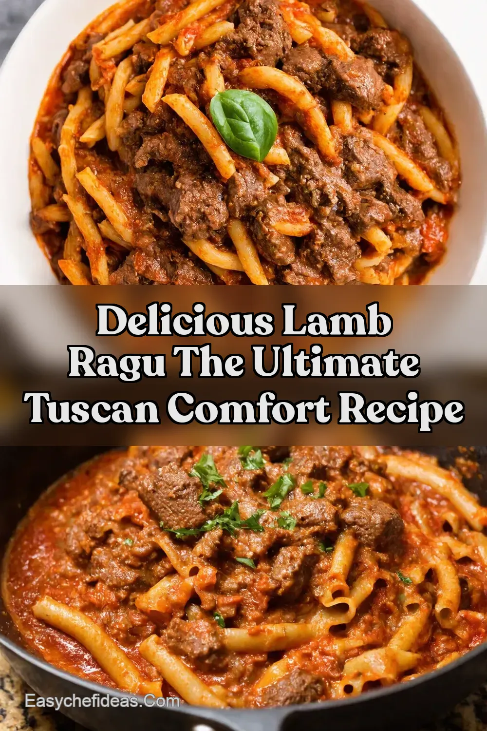 Tuscan Lamb Ragu SlowCooked Comfort Food Perfection - Easy…