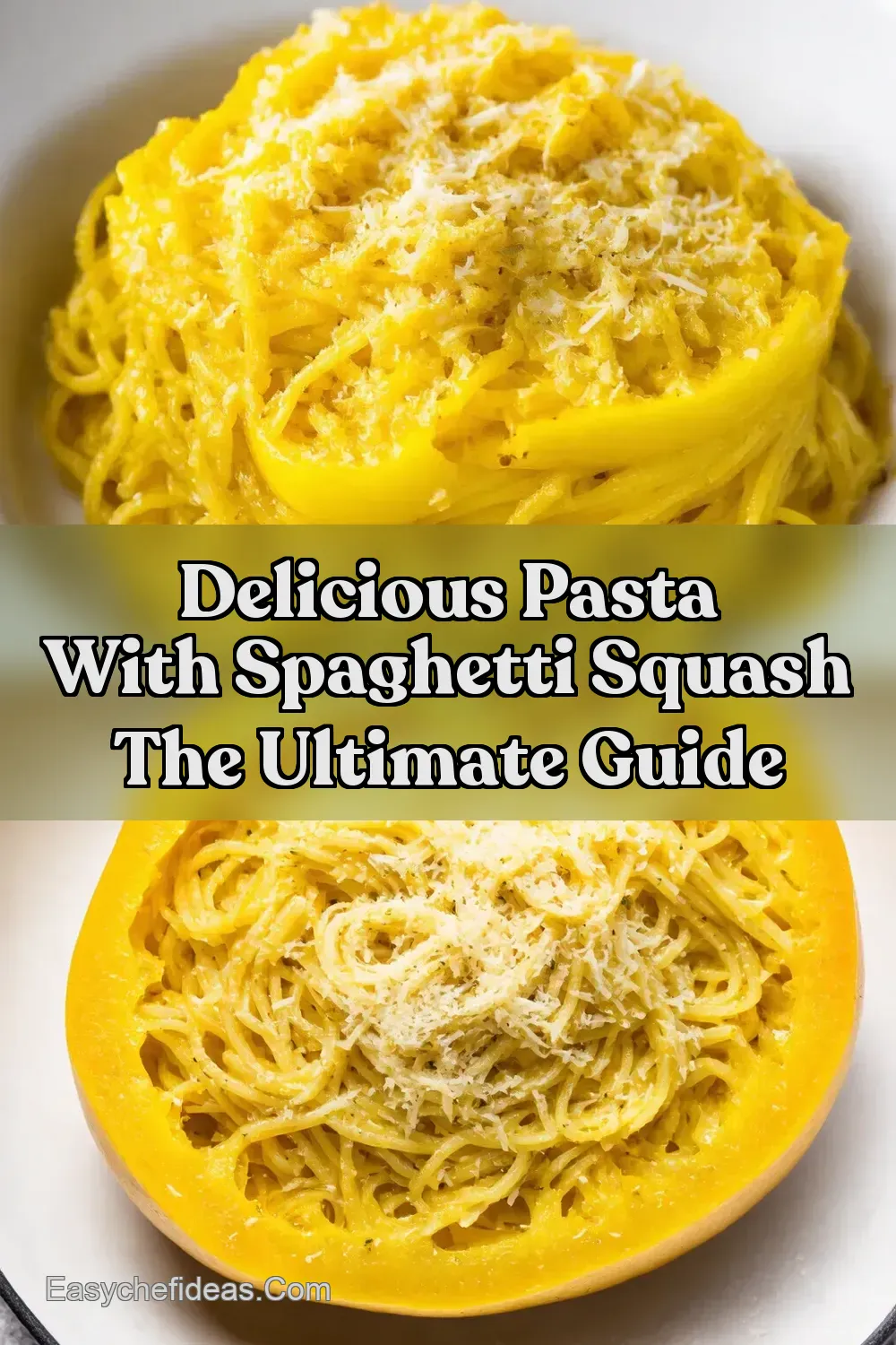 Garlic Parmesan Spaghetti Squash Easiest Recipe Ever