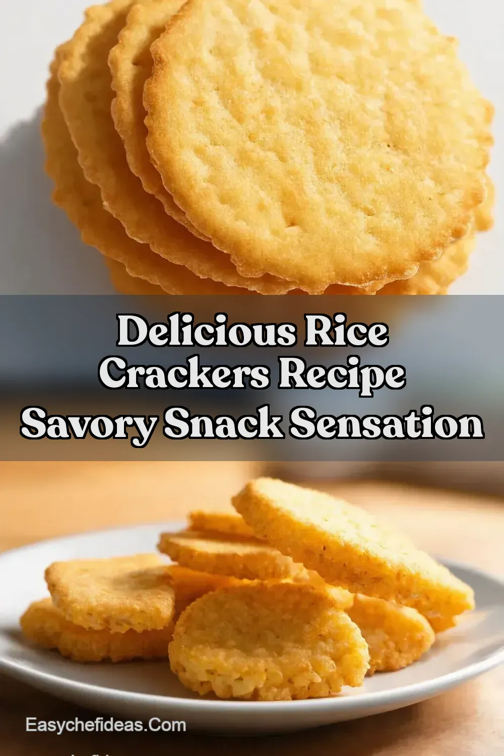Homemade Rice Cracker Recipe Crispy Savory Goodness - Easy…