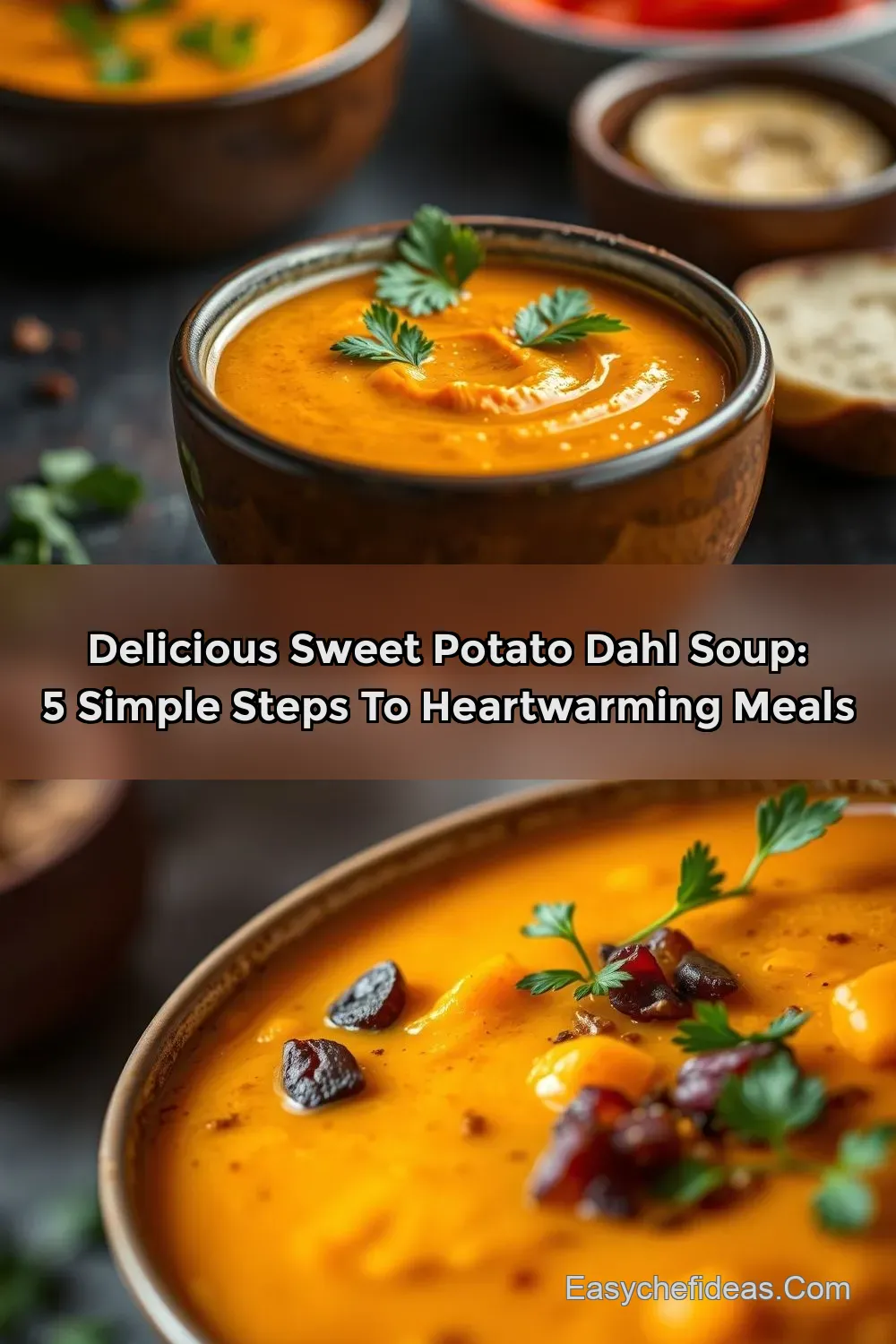 Comforting Dahl Soup: My Easy Red Lentil Recipe - Easy Chef…