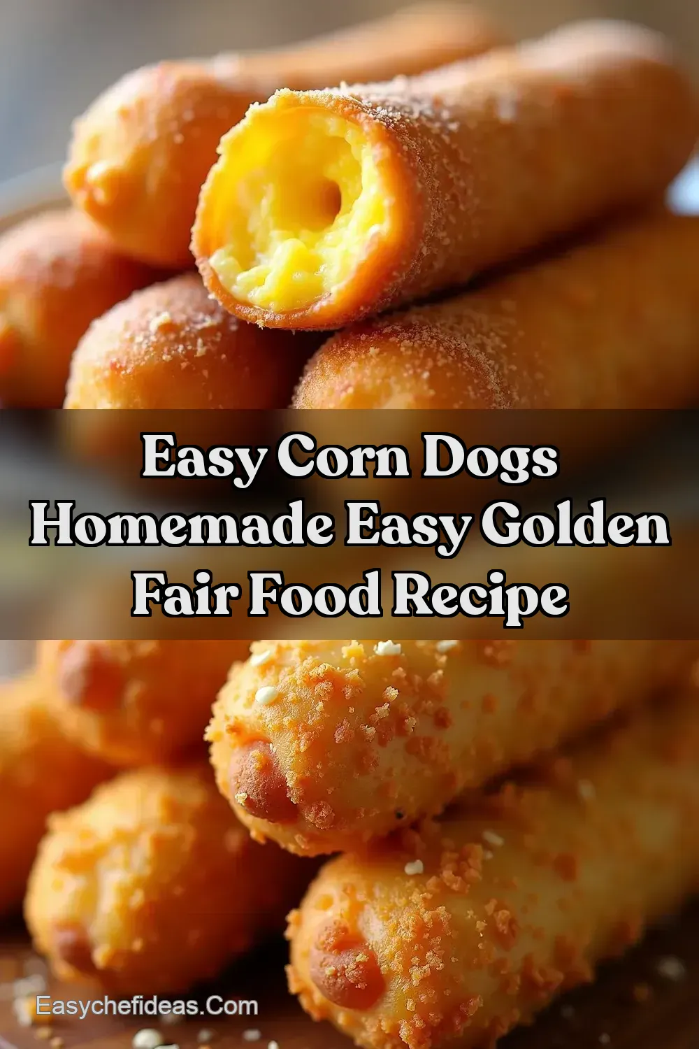 Easy Homemade Corn Dogs with Golden Crust A Fairground…