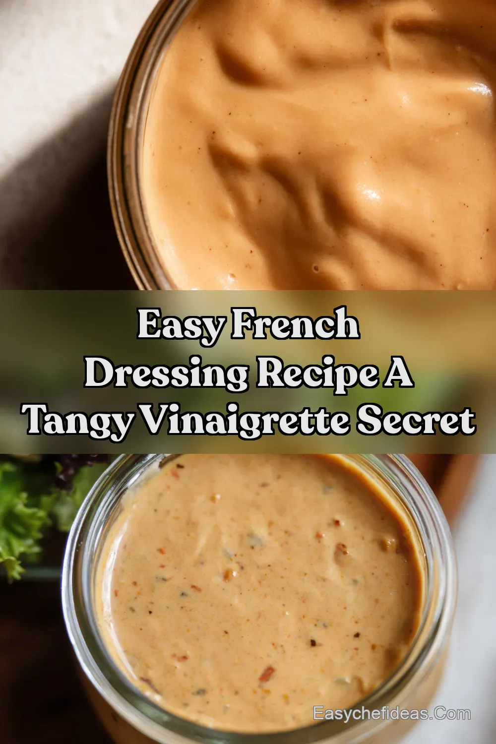 Tangy FromageFree French Dressing Recipe - Easy Chef Ideas