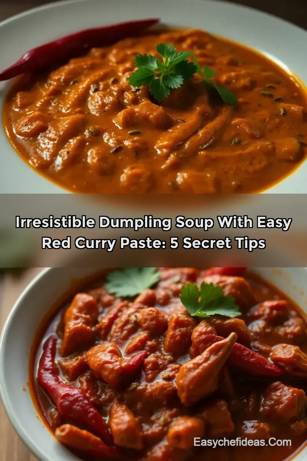 Easy Red Curry Paste: My Go-To Recipe for Flavourful Thai…