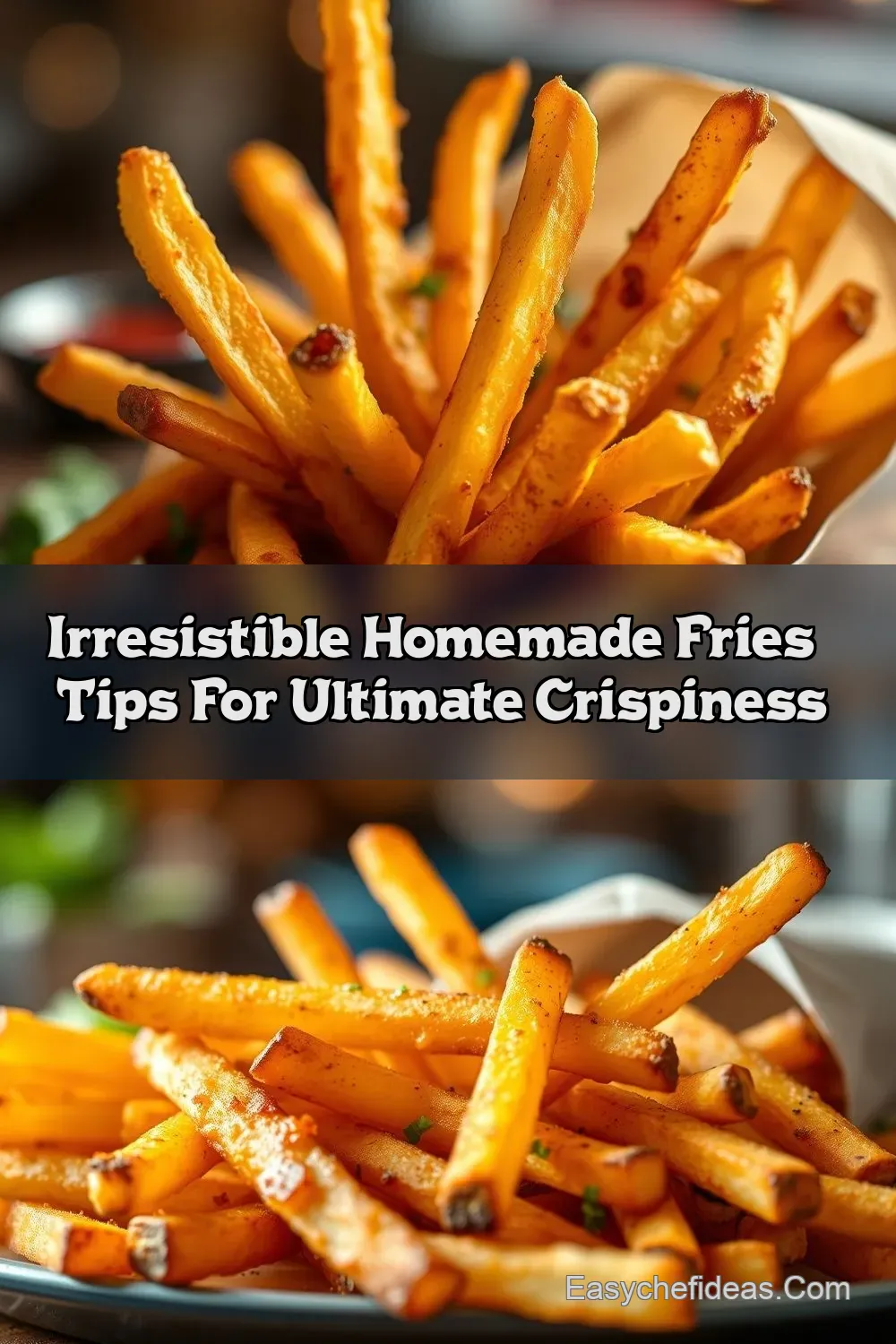 Crispy Golden Homemade Fries Recipe: The Ultimate Chippy…