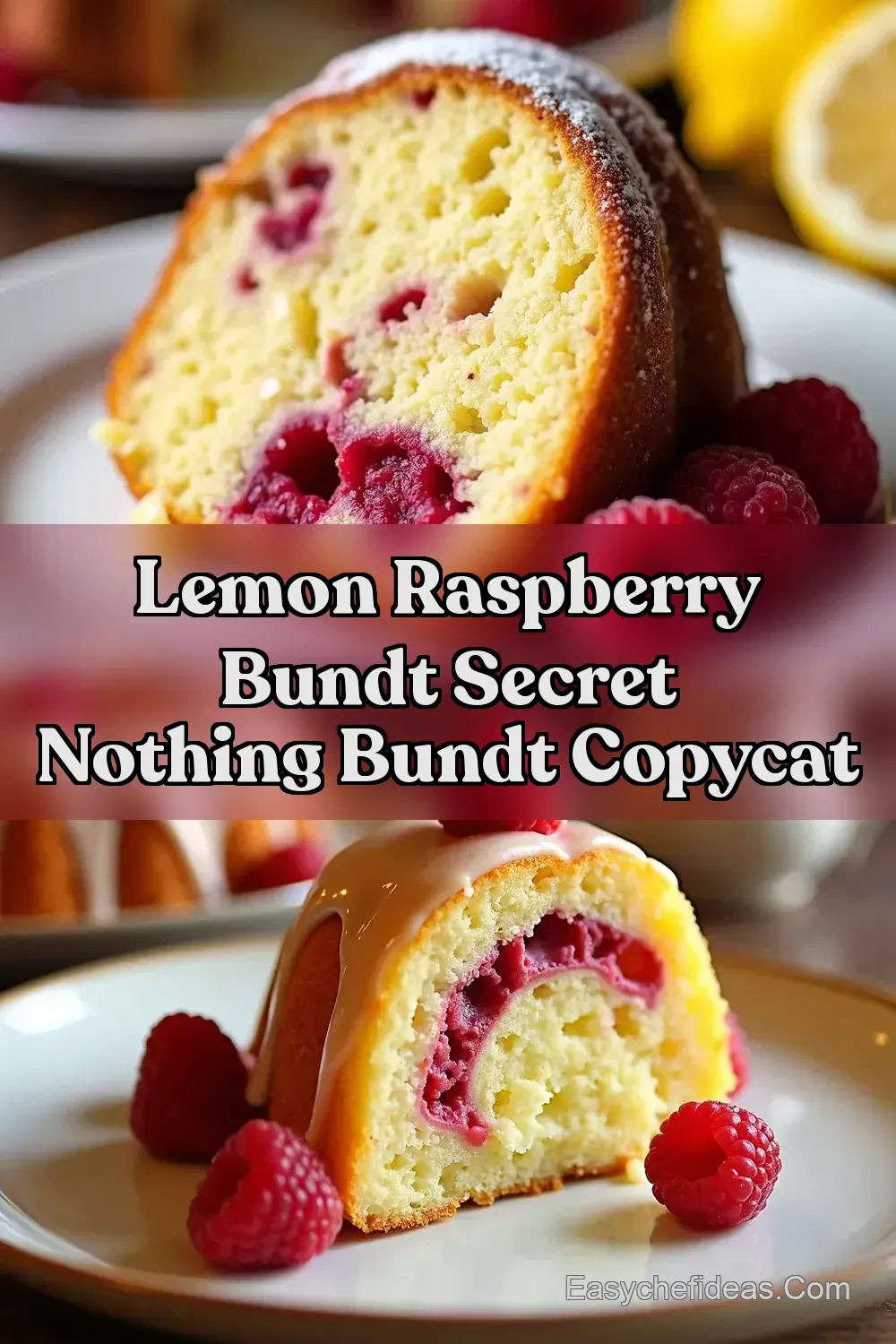 The Secret Copycat Nothing Bundt Lemon Raspberry Bliss