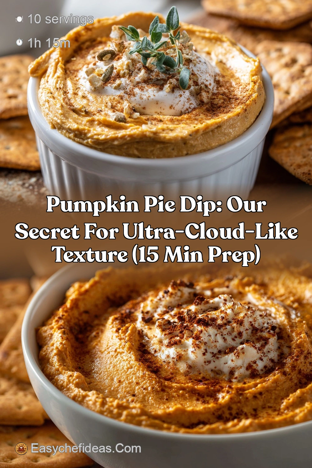 Pumpkin Pie Dip: Easy No-Bake Whipped Recipe (15 Mins Prep)