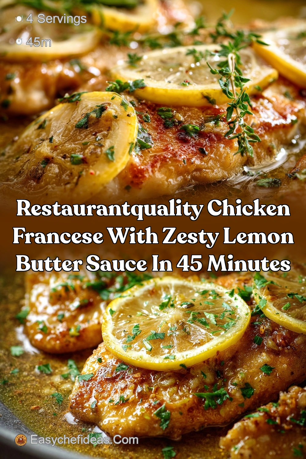 Chicken Francese Recipe Classic Zesty Lemon Butter Chicken…