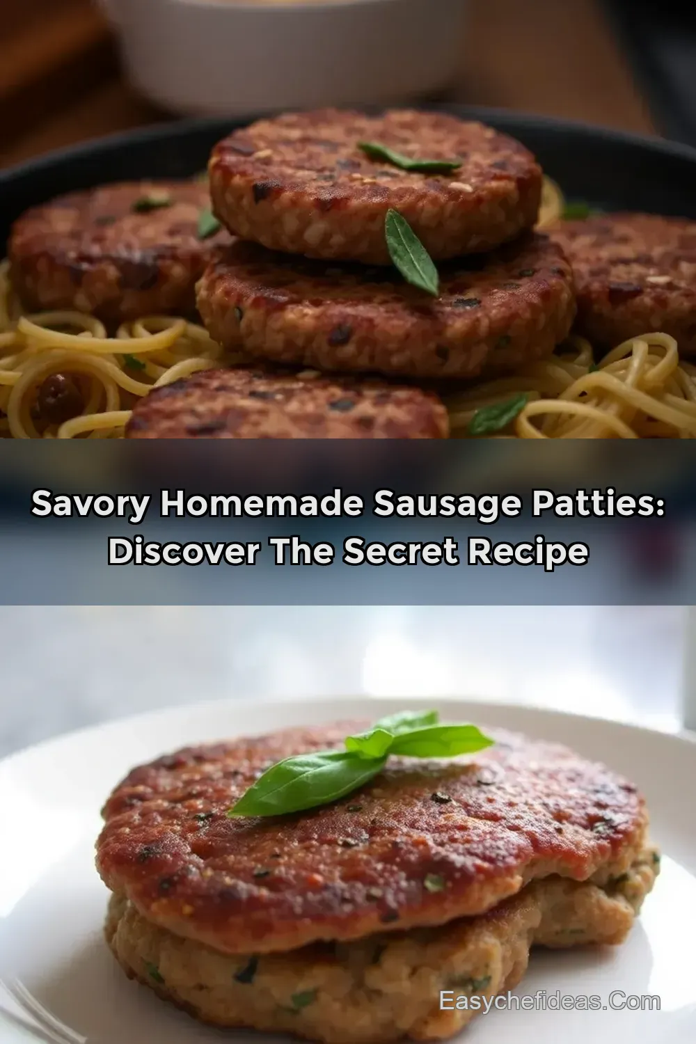 Easy & Juicy Homemade Sausage Patties: My Family's Favour…