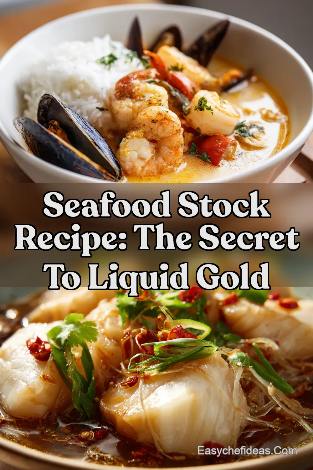Silky Seafood Stock: Ocean's Essence at Home - Easy Chef…
