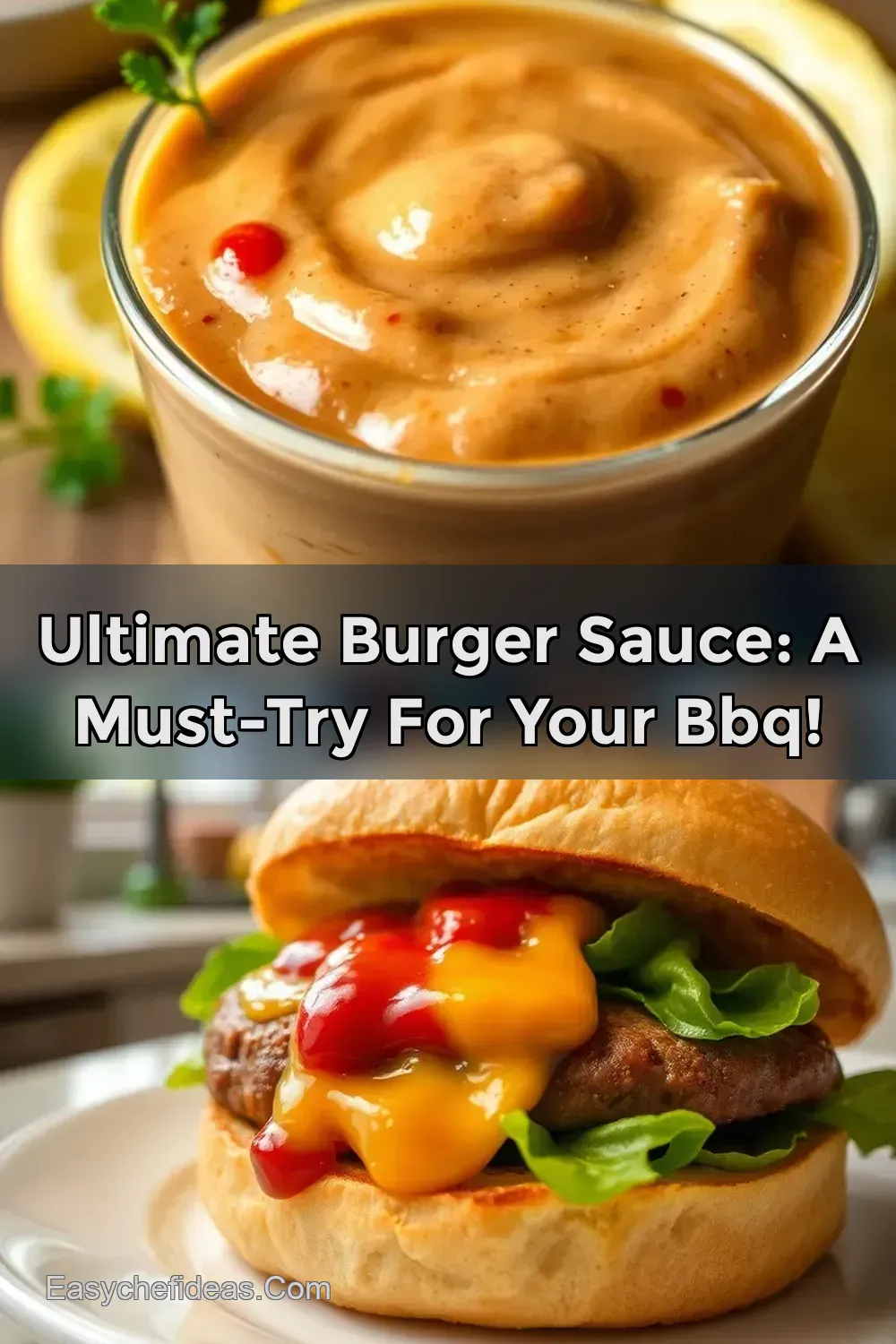 Ultimate Burger Sauce: My Family's Secret Condiment for BBQs