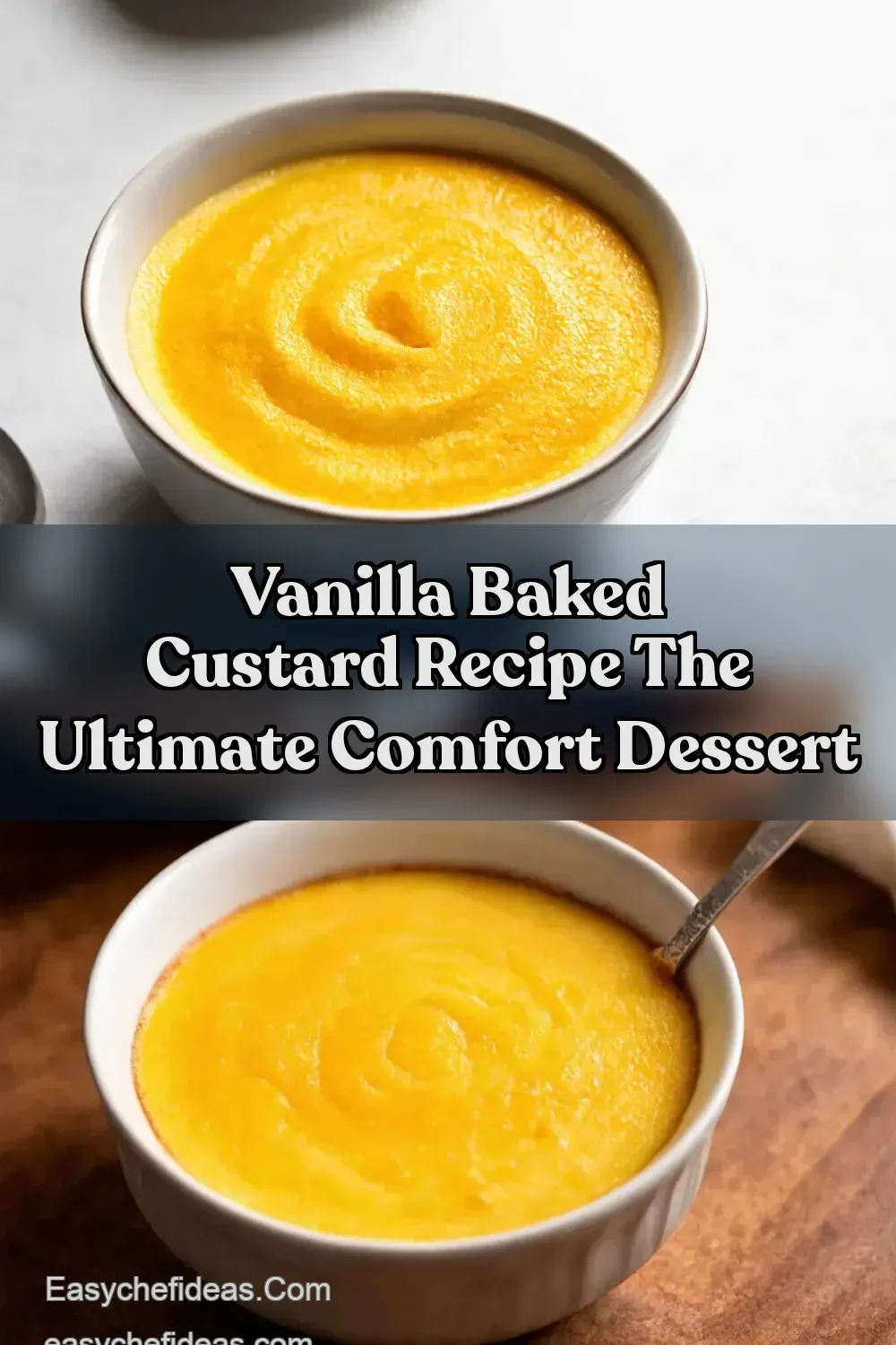 Easy Baked Custard Recipe A Hug in a Bowl - Easy Chef Ideas
