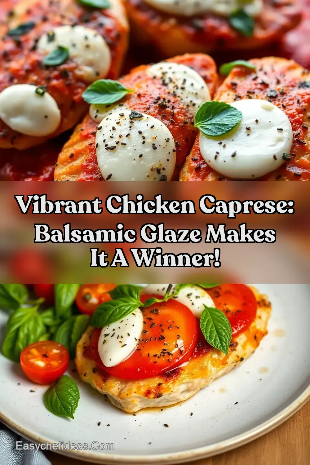Chicken Caprese: My Easy Weeknight Italian Dream! - Easy…