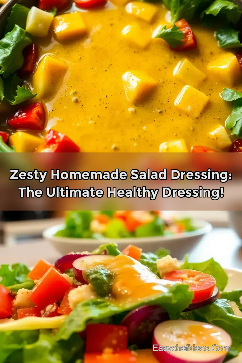 Zesty Homemade Salad Dressing: A Tangy Classic for Every…