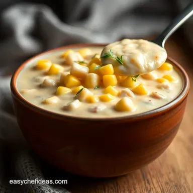 Creamy Chicken Corn Chowder Recipe: A Hug in a Bowl!