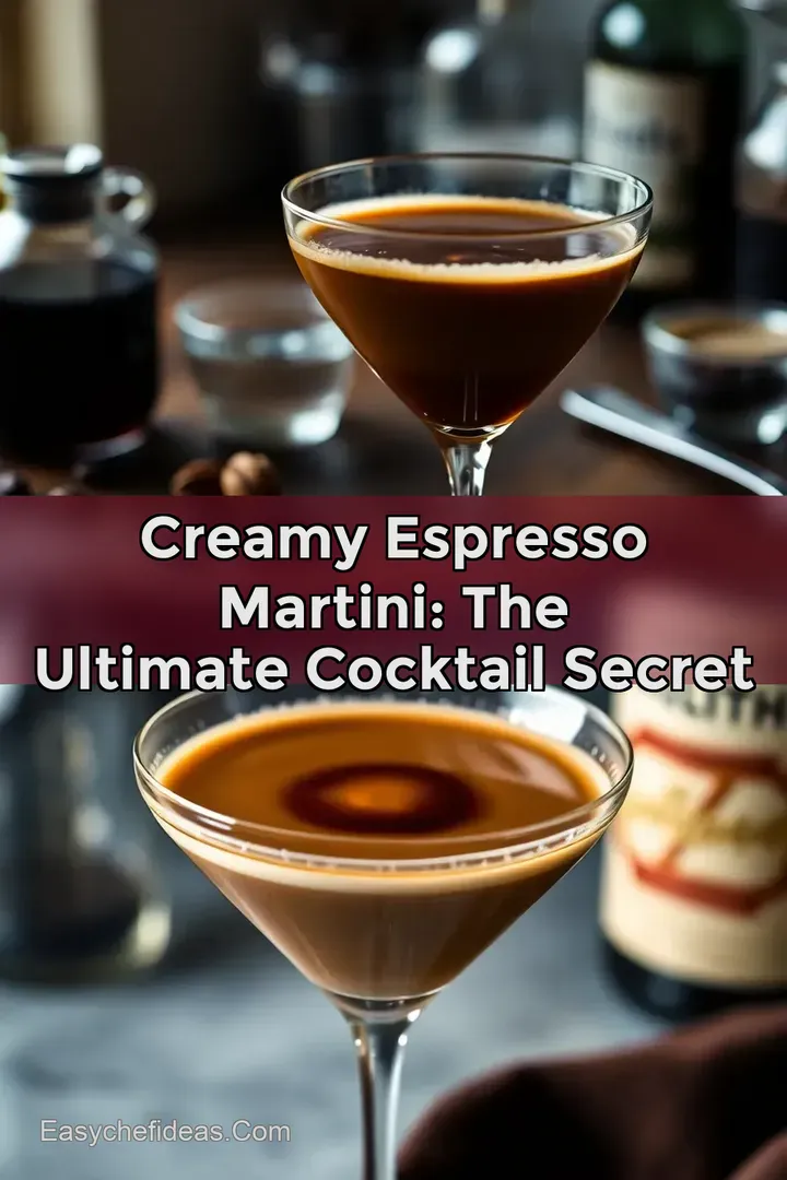 The Ultimate Espresso Martini: Barista-Level at Home