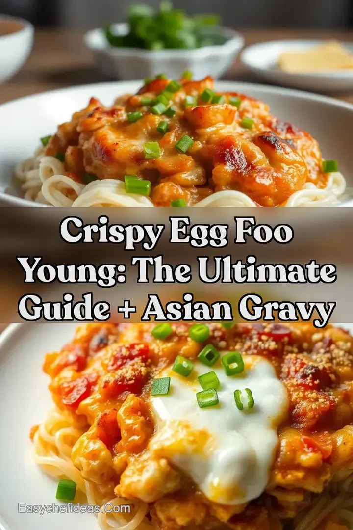 Egg Foo Young Done Right: Crispy & Savory! - Easy Chef Ideas