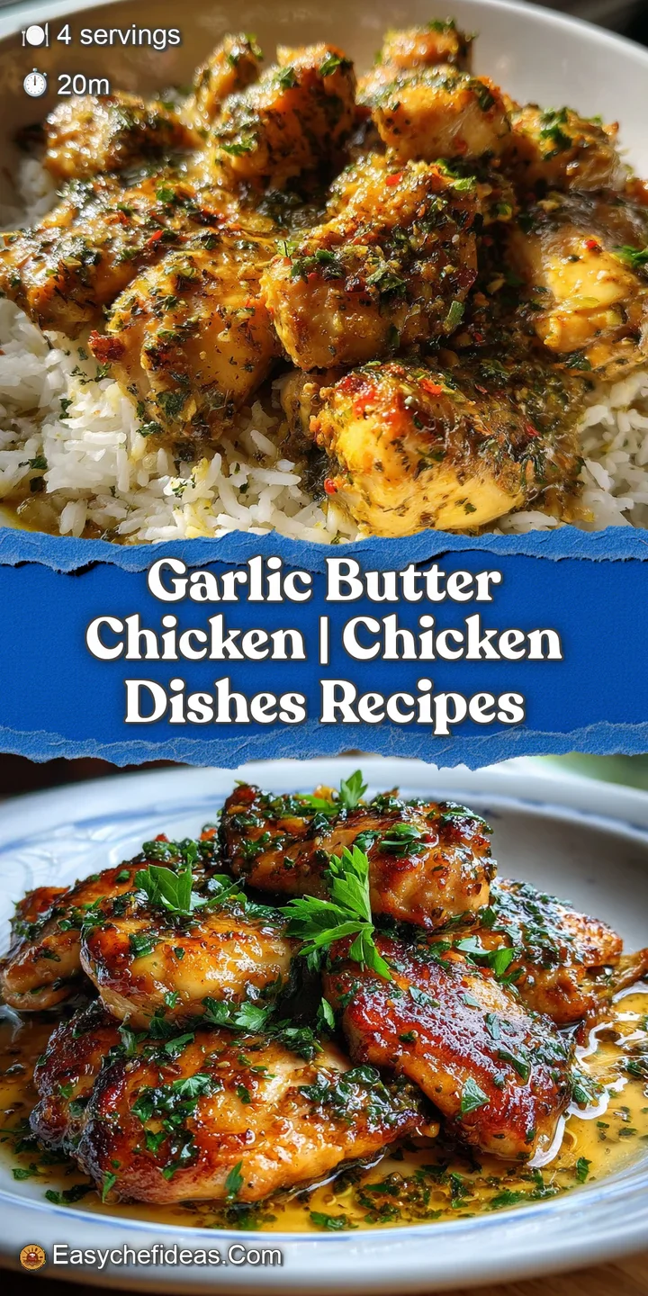 Garlic Butter Chicken Pan-Seared in 20 Minutes - Easy Chef…
