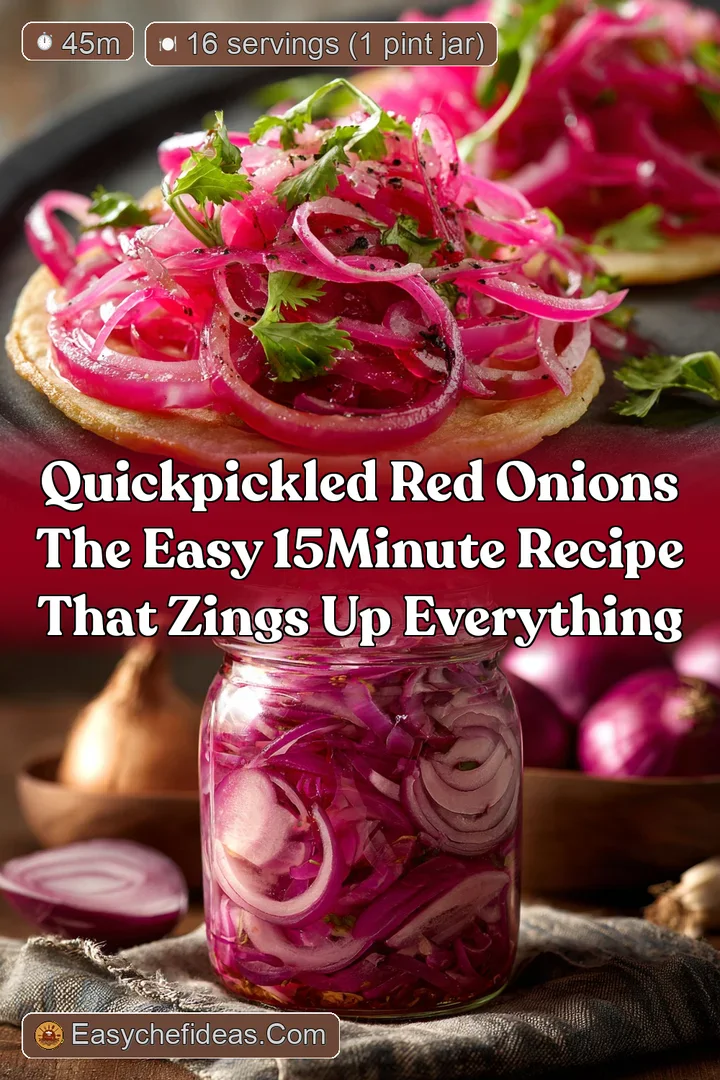 Quick Pickled Red Onions The Foolproof ACV Recipe for Tacos