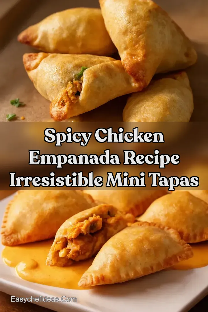 Mini Chicken Empanadas Spicy Tapas with Paprika Aioli