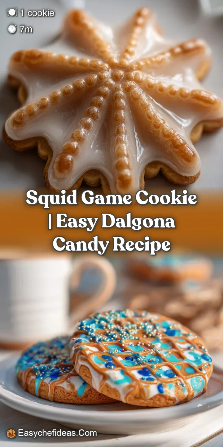 Squid Game Cookie Recipe: Crispy Dalgona Candy in 7 Minutes…