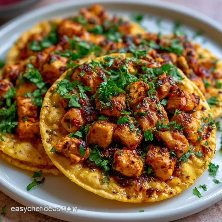 Cilantro Lime Chicken Tostadas in 25 Min - Easy Chef Ideas
