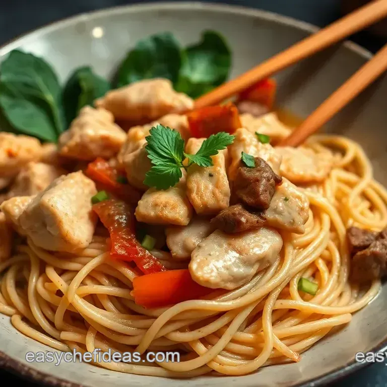 Thai Drunken Noodles (Pad Kee Mao) - My Quick & Fiery Fix!