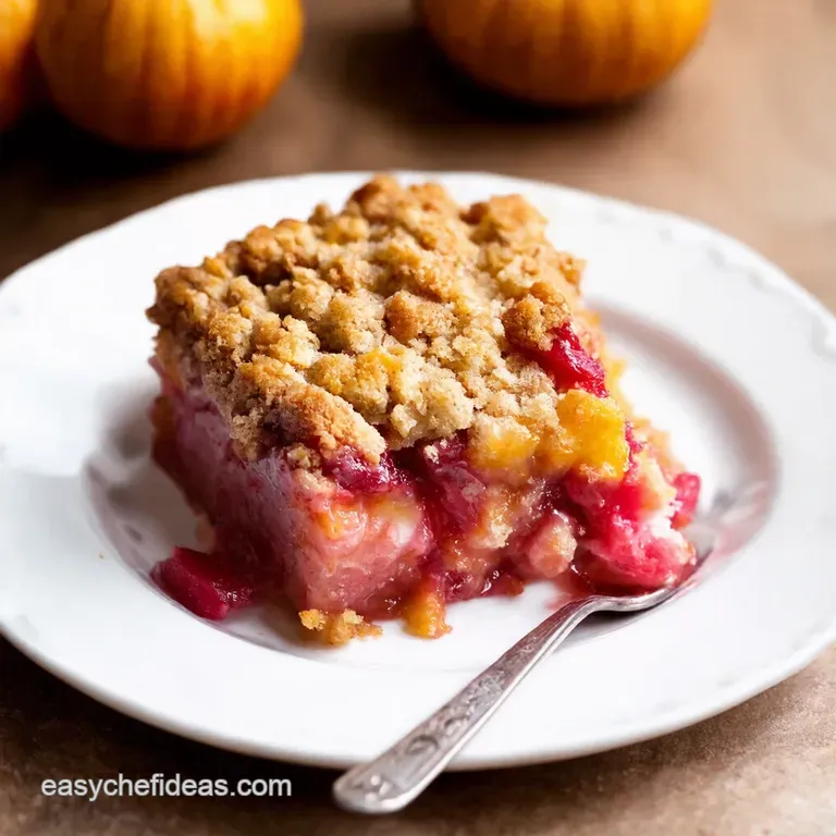 Easy Rhubarb Crumble Recipe A Taste of Spring - Easy Chef…